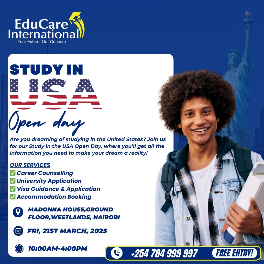 EduCare - Study in the USA Open Day!